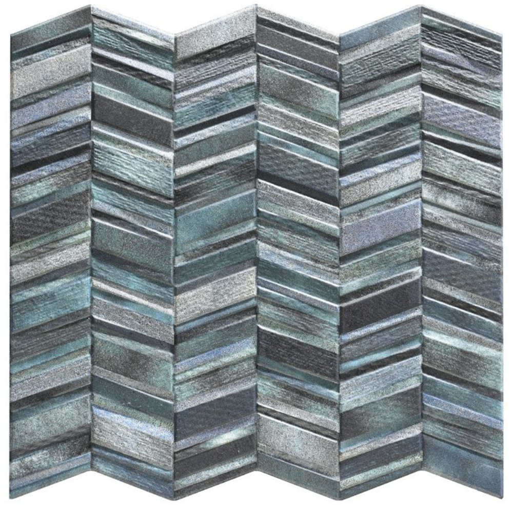 Πλακάκι Chevron Ocean 44x44 - Casa Practika