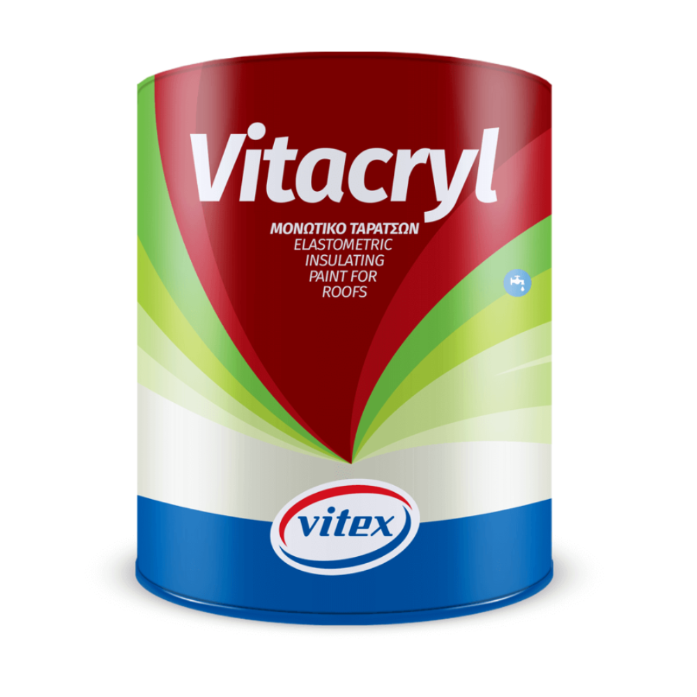 Στεγανωτικό Χρώμα VITACRYL Λευκό - Casa Practika