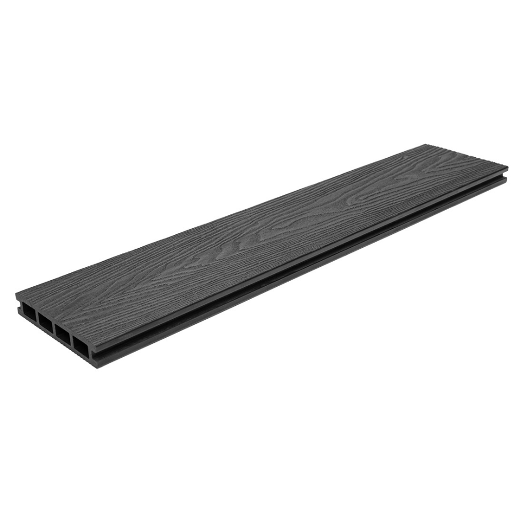 DECK-WPC Δαπέδου Νέας Γενιάς 25/146mm D.GREY 8050 - Casa Practika
